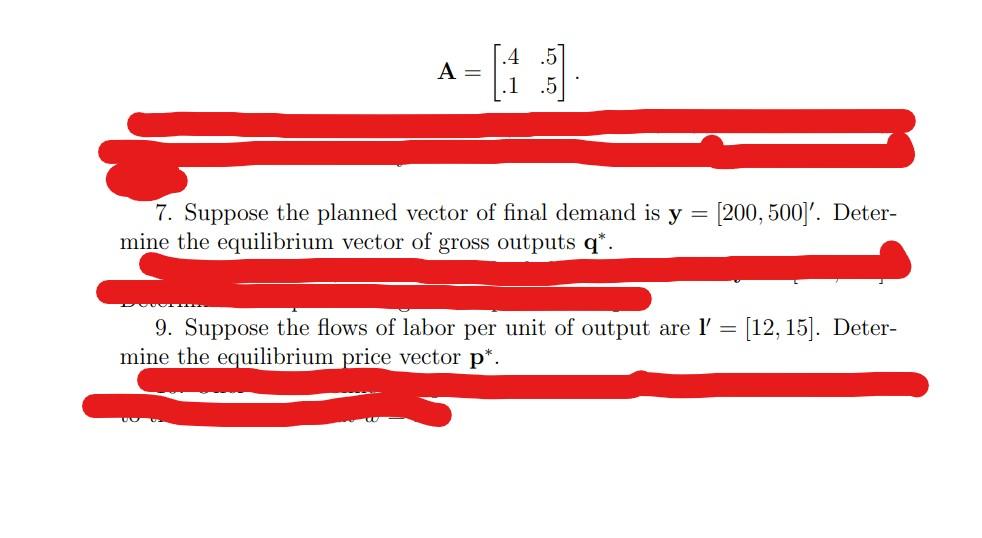 Solved Consider now the annual activity of an economy with | Chegg.com