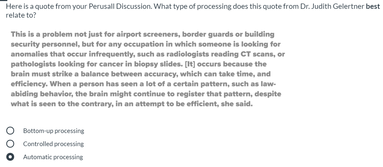 Solved Here is a quote from your Perusall Discussion. What | Chegg.com