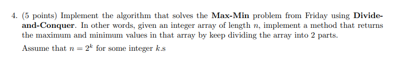 Solved Please submit a full runnable java file and do the | Chegg.com