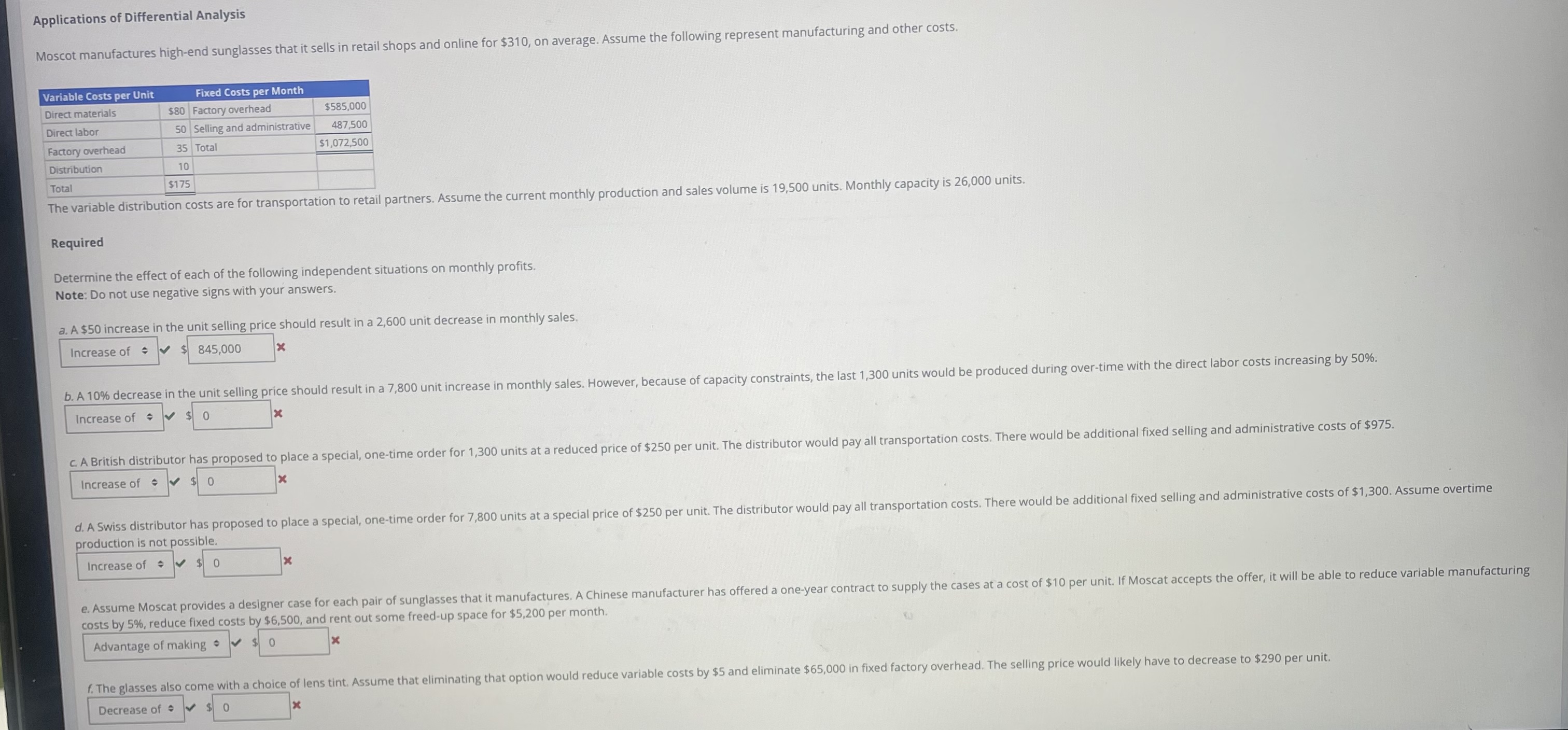 Solved Applications of Differential AnalysisThe variable | Chegg.com
