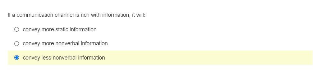 Solved If a communication channel is rich with information, | Chegg.com