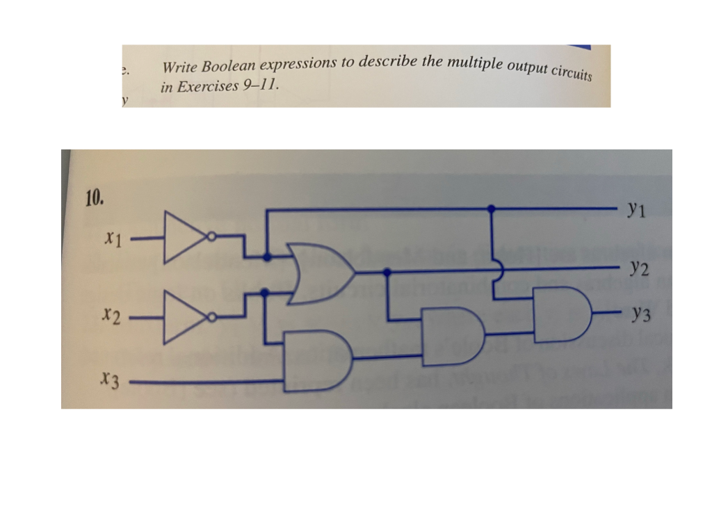 Solved 10. Write Boolean expressions to describe the | Chegg.com Solved 10. Write Boolean expressions to describe the | Chegg.com