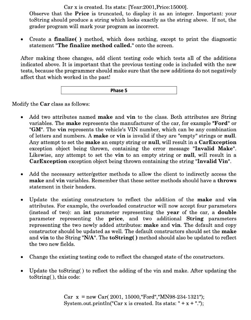 Solved Lab Assignment 3 Prerequisite topics: Attributes, | Chegg.com