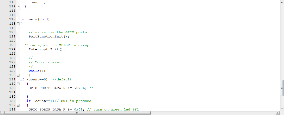 Solved how to write a debounce interrupt code for this | Chegg.com