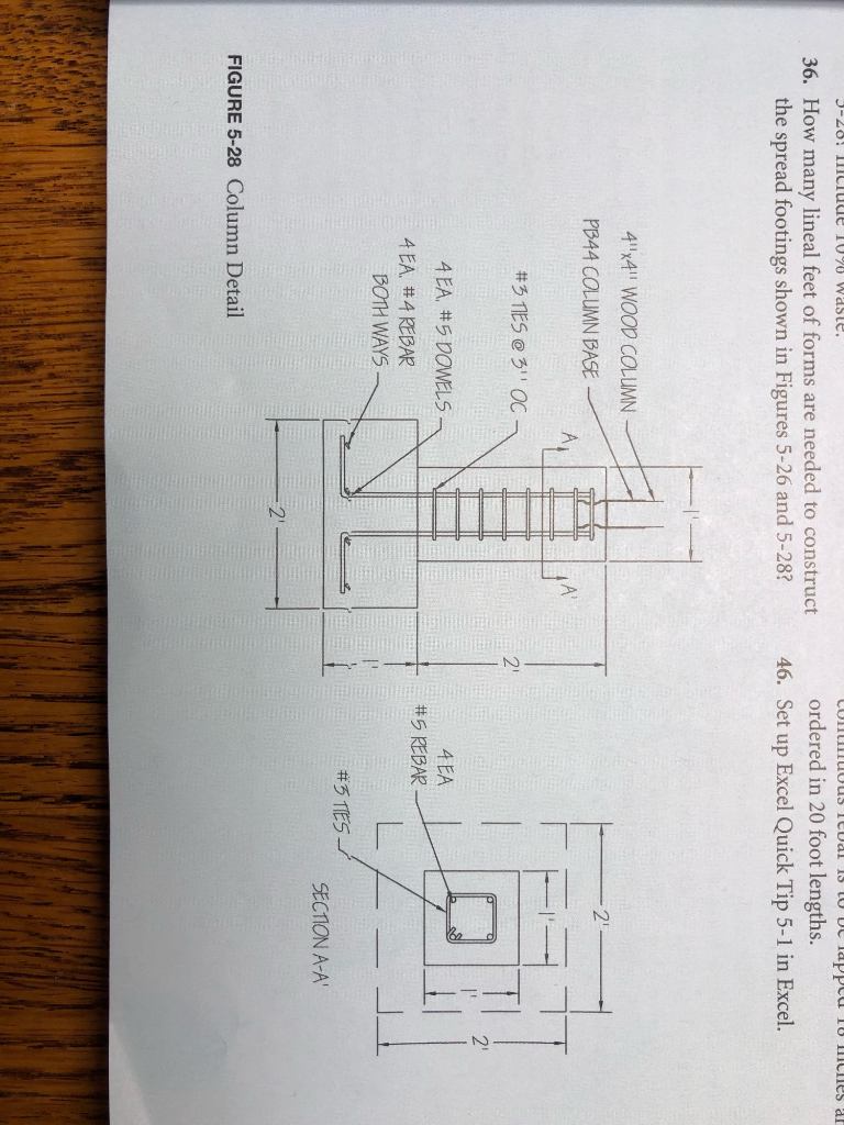 Solved 2. 44. FIGURE 5-27 Wall Section 45. 33. How many | Chegg.com
