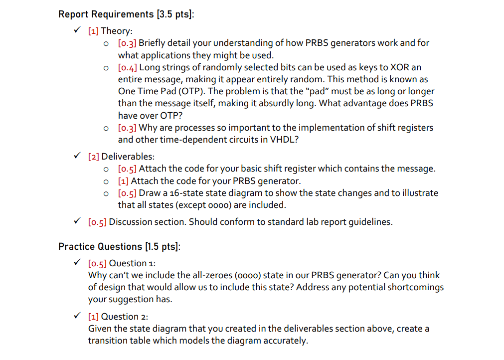 Objectives In this lab, you will use VHDL to create a | Chegg.com