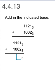 Solved Add in the indicated base. 5547 +3567 5547 +3567 | Chegg.com