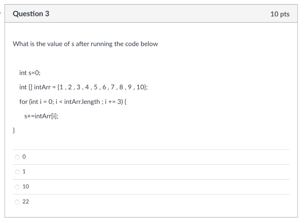 Solved Which following keyword best describes the Java | Chegg.com