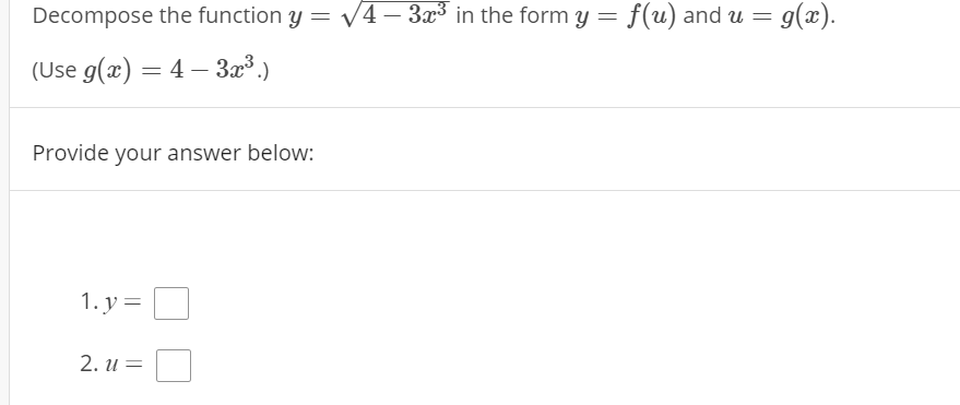 Solved Given the table of values below, find h' (1) if h(x) | Chegg.com