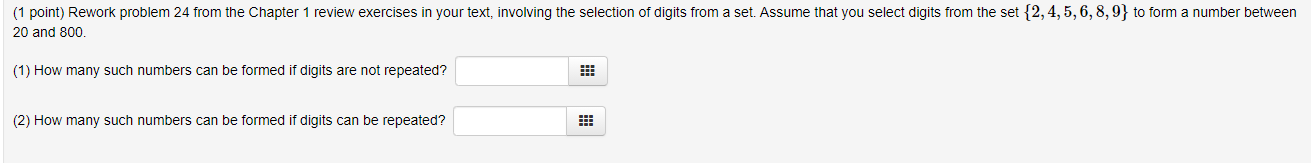 Solved (1 point) Rework problem 24 from the Chapter 1 review | Chegg.com