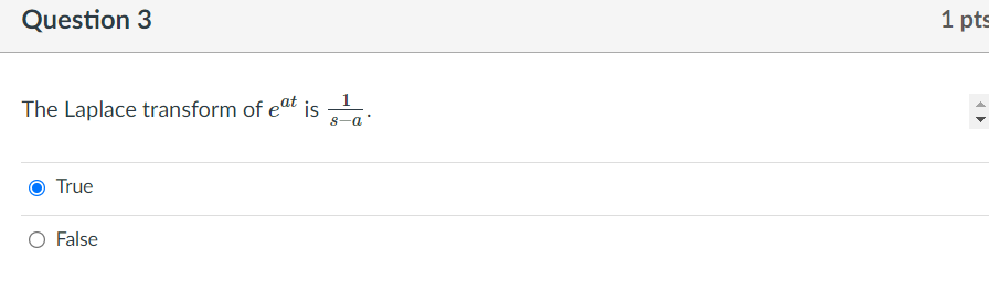 Solved Question 1 1 pts LT tables are used only in the cases | Chegg.com