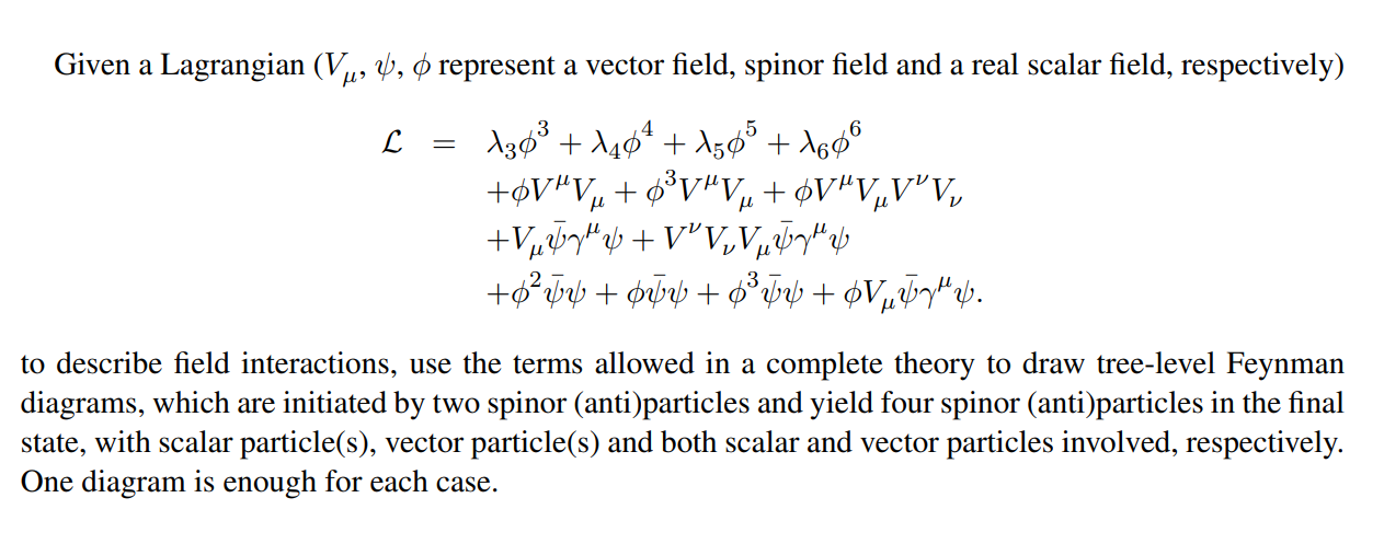 Given a Lagrangian (VL, 4, o represent a vector | Chegg.com