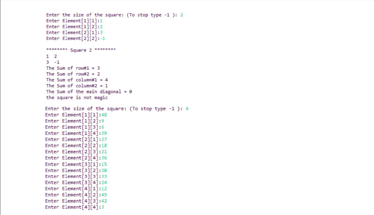 Solved One interesting application of two-dimensional arrays | Chegg.com