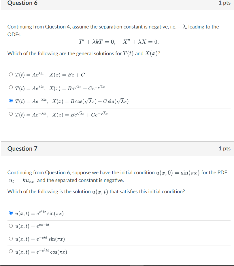 Continuing from Question 4, assume the separation | Chegg.com