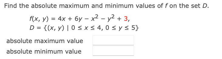 Solved Use a graph or level curves or both to find the local | Chegg.com