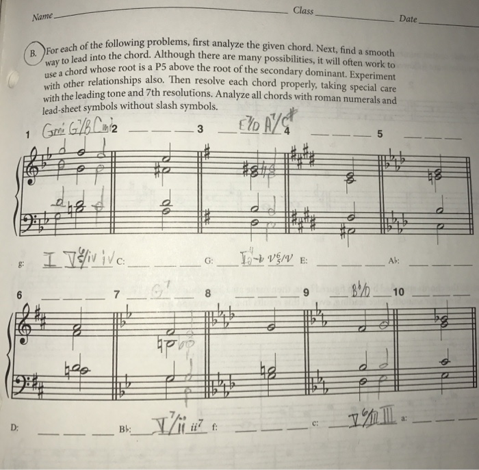 What are the tonal harmony answers for 16-2: B | Chegg.com