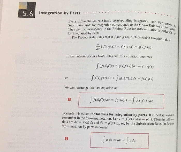 Solved Prove integration by parts, by first noting the | Chegg.com