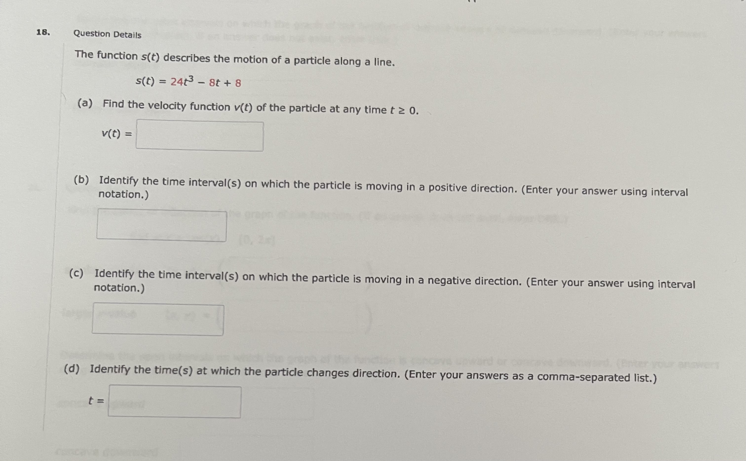 Solved Question Details The Function S T Describes The