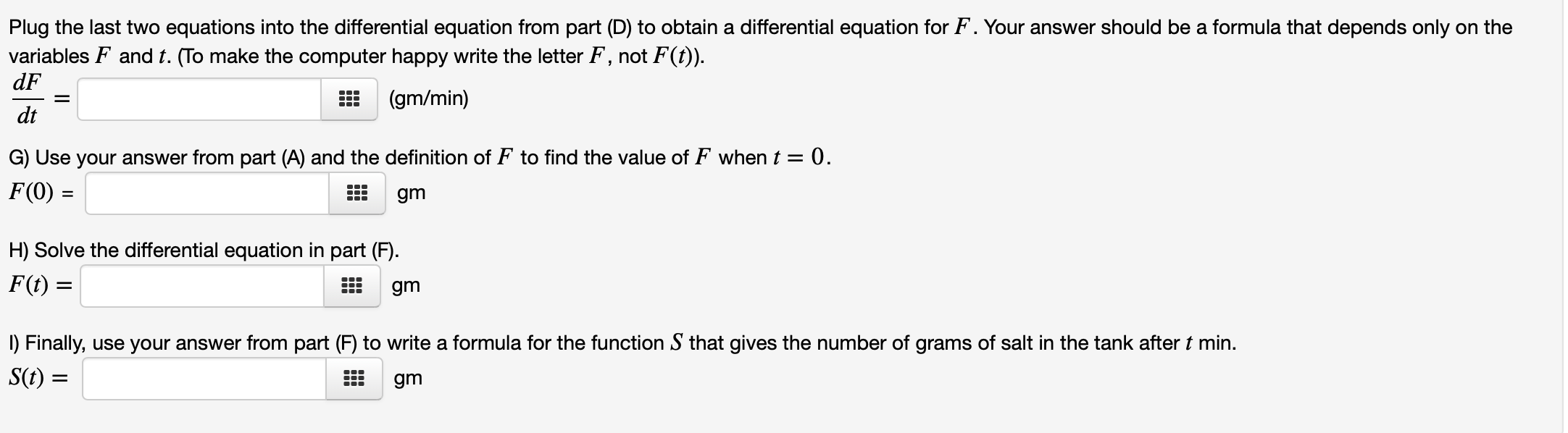 Solved (5 points) Classic saturation problem. Initially a | Chegg.com