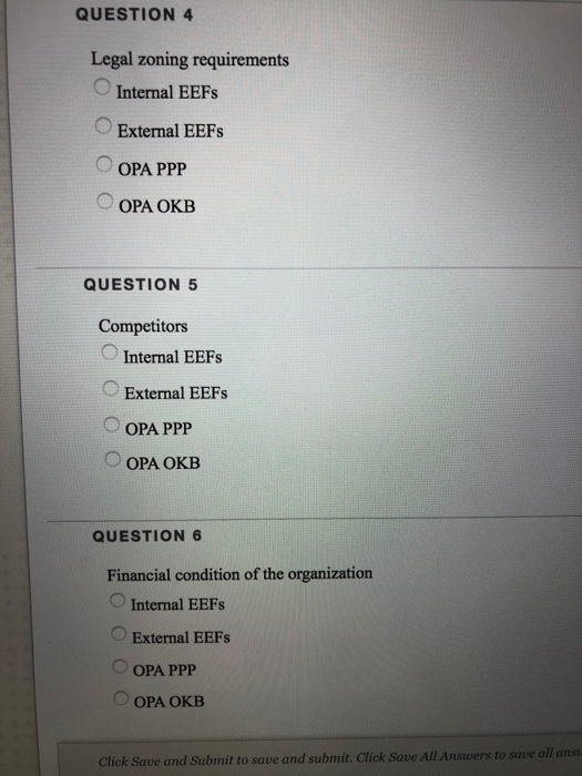 Solved QUESTION 1 Repositories O Internal EEFs O External | Chegg.com