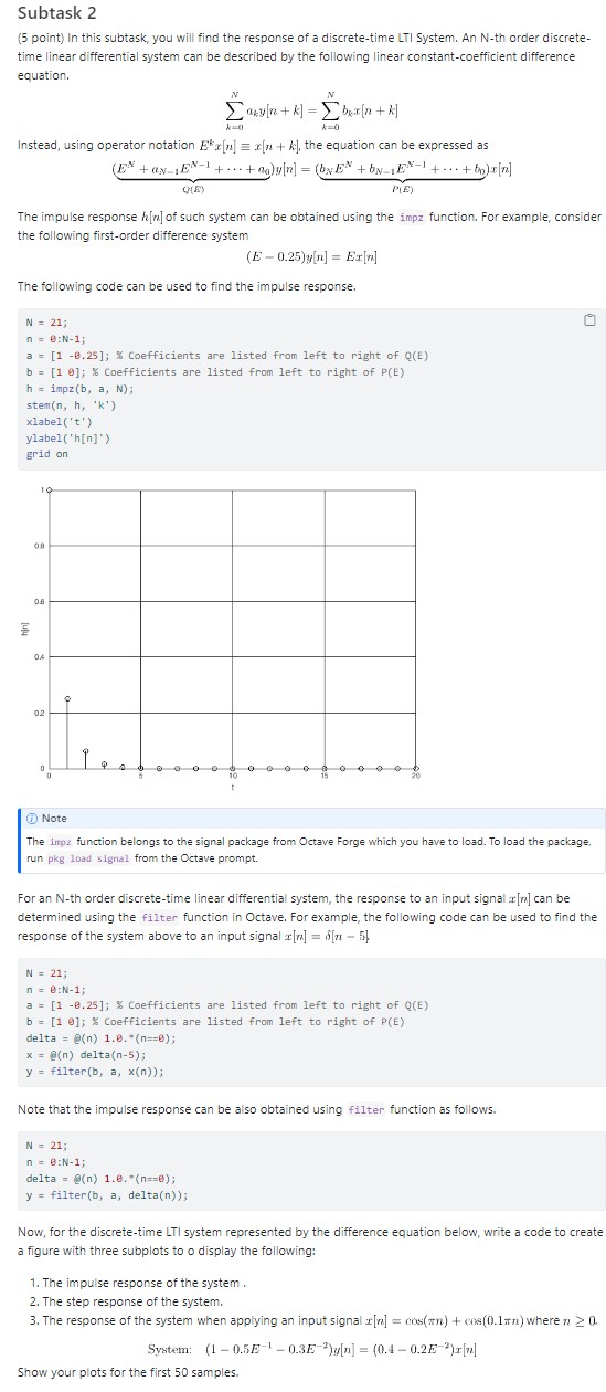 Solved ∑k=0Nαky[n+k]=∑k=0Nbkx[n+k]Instead, using operator | Chegg.com
