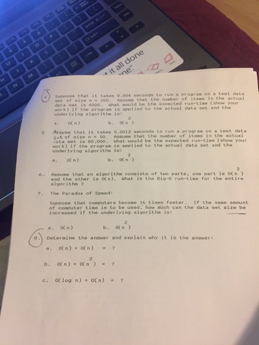 Solved Please follow the instructions and tell me how you | Chegg.com