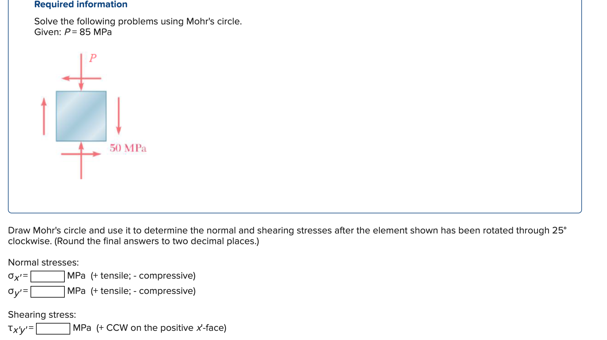 Solved Required informationSolve the following problems | Chegg.com