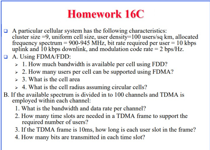 Solved Homework 16C A particular cellular system has the | Chegg.com