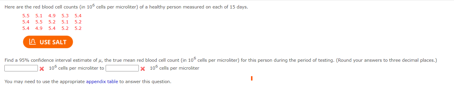 Solved 5.55.45.45.15.54.94.95.25.45.35.15.25.45.25.2 ×106 | Chegg.com