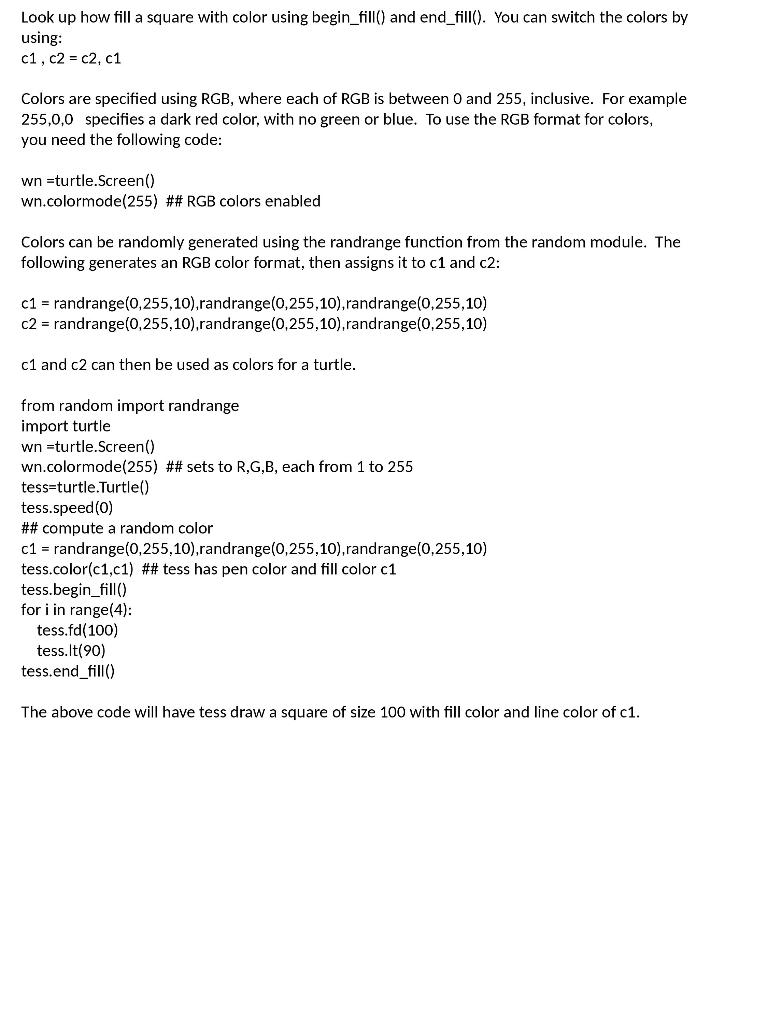 Rectangle Of Chessboards Please Use Python And Chegg