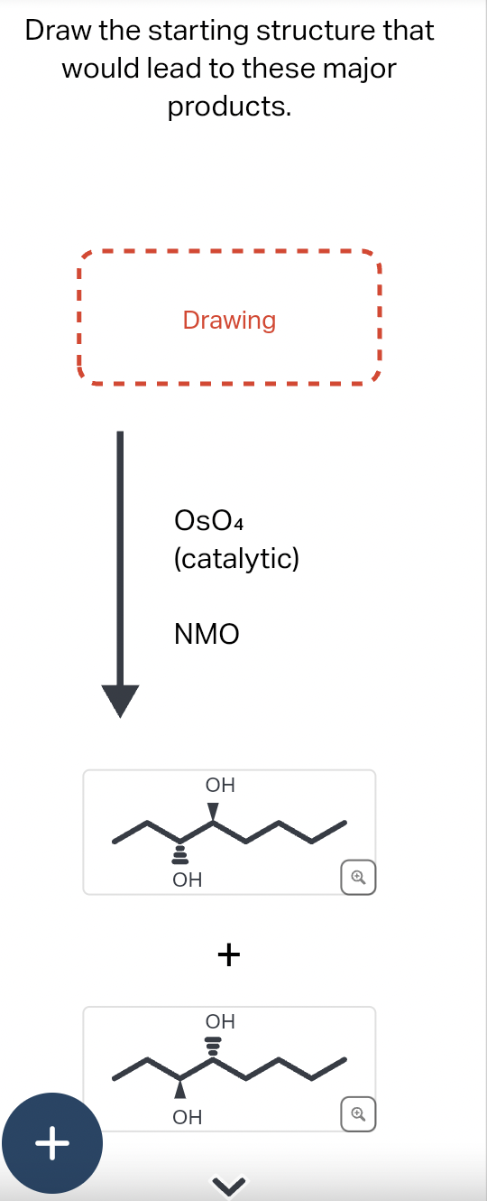 Solved Draw the starting structure that | Chegg.com