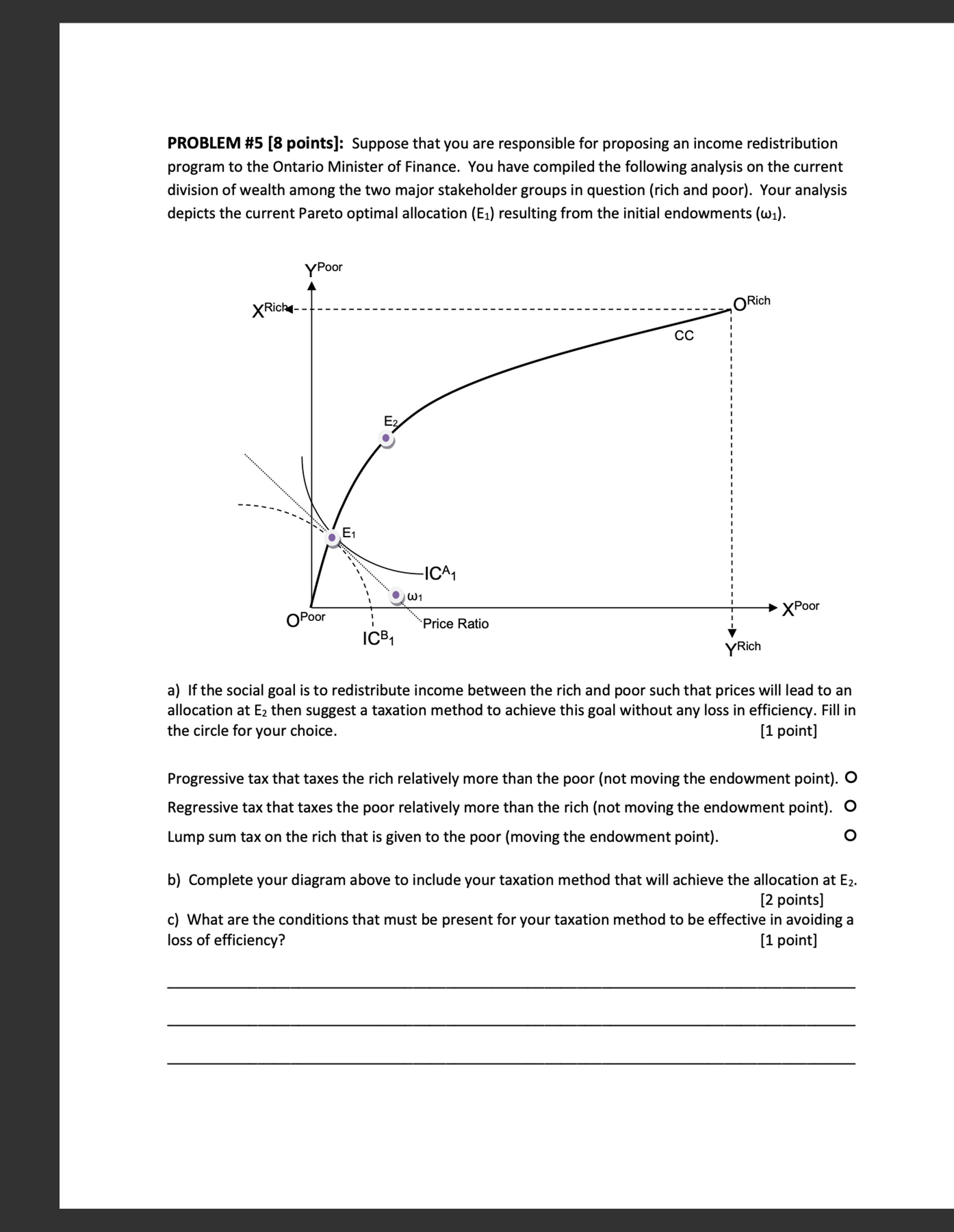 Solved PROBLEM \#5 [8 ﻿points]: Suppose that you are | Chegg.com