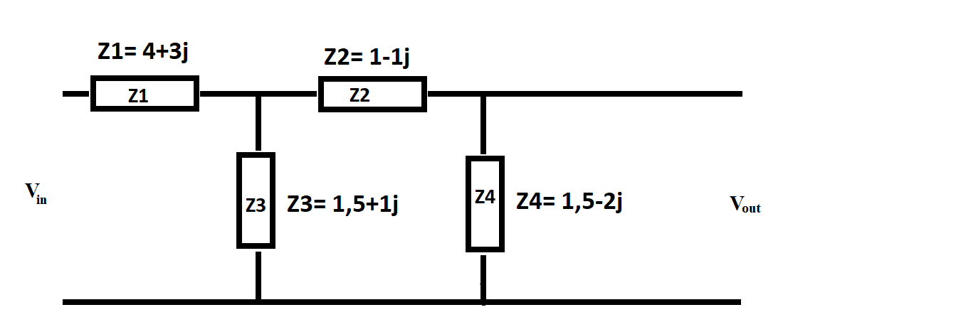 Solved Find the transfer parameters of the circuit below. | Chegg.com