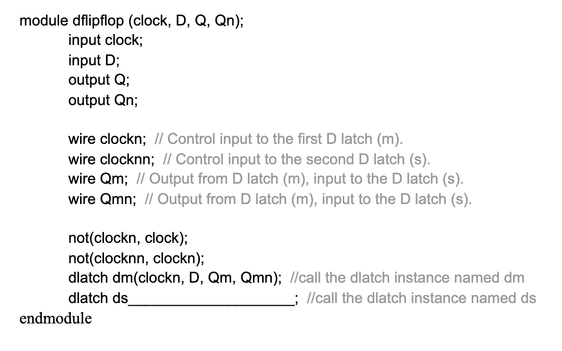 Solved Qm Qc D D Q D Q Q clock clock a clock ő DI module | Chegg.com