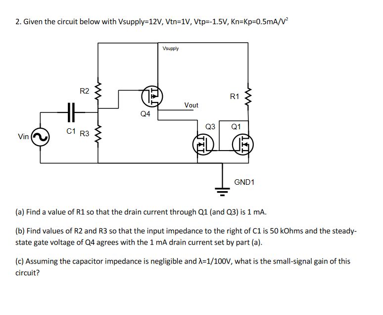 Solved 1. Given the following circuit, VEE = 9V, | Chegg.com