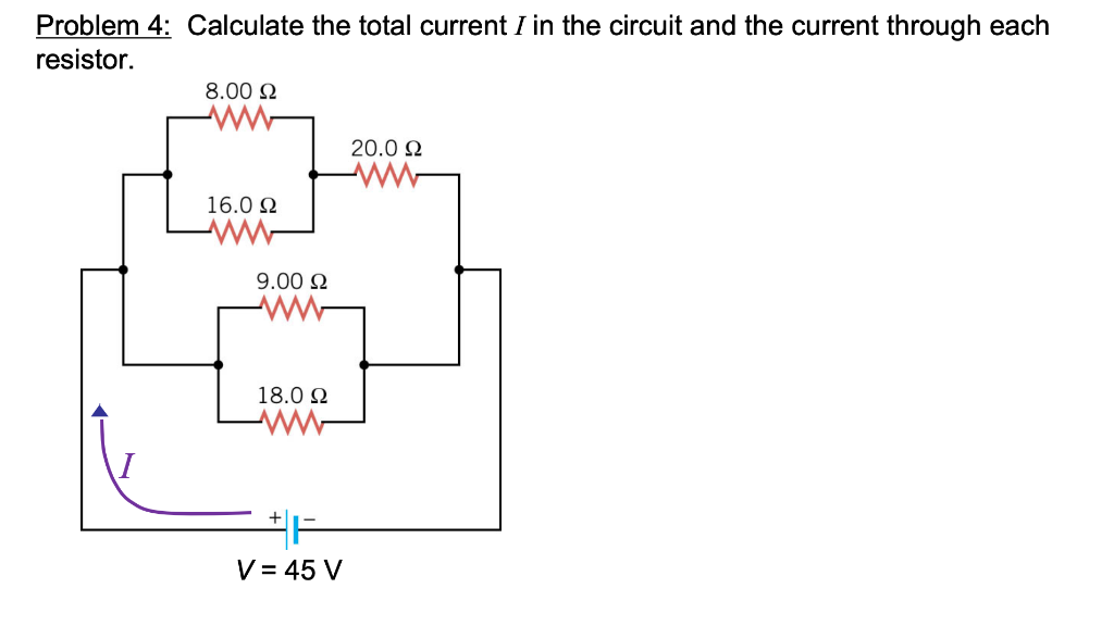 Solved I Understand How To Get The Total Current But I Do