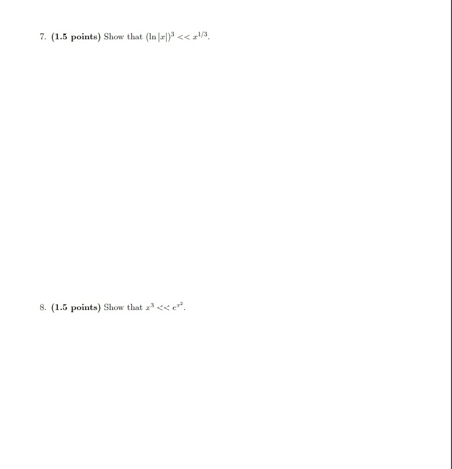 Solved 7. (1.5 points) Show that (In|21)3