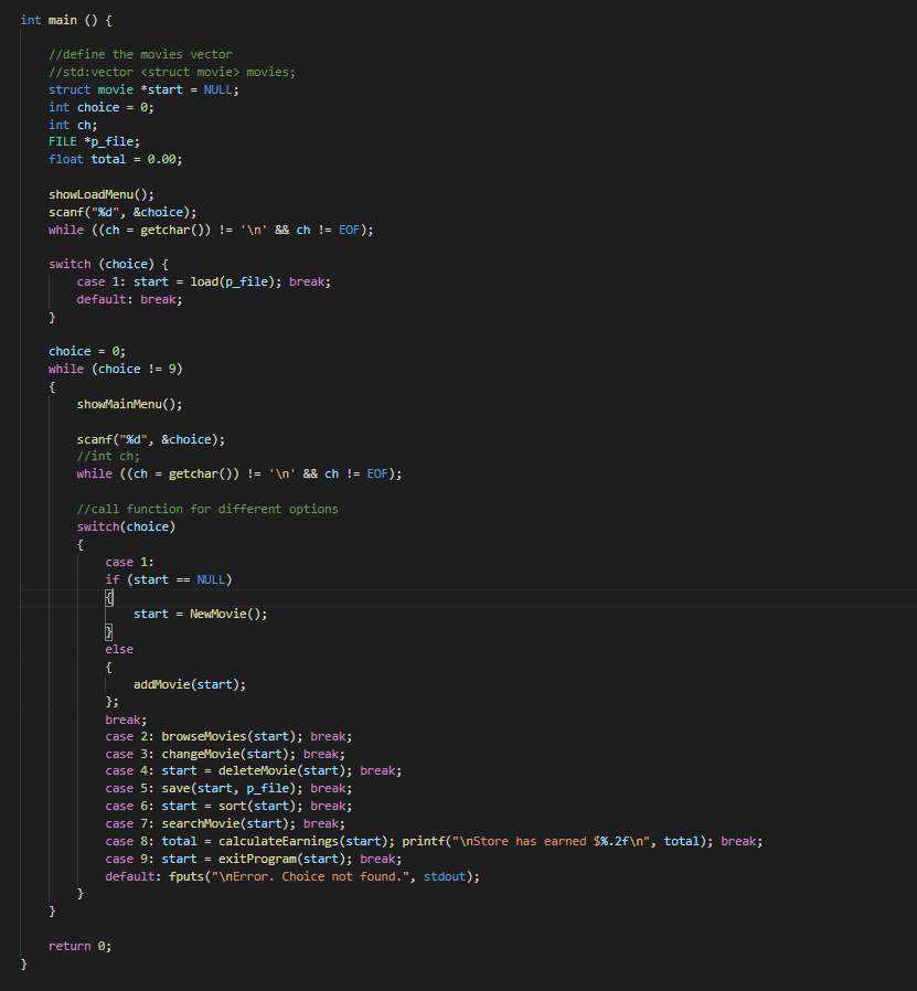 From the linked list project file supplied (use the | Chegg.com