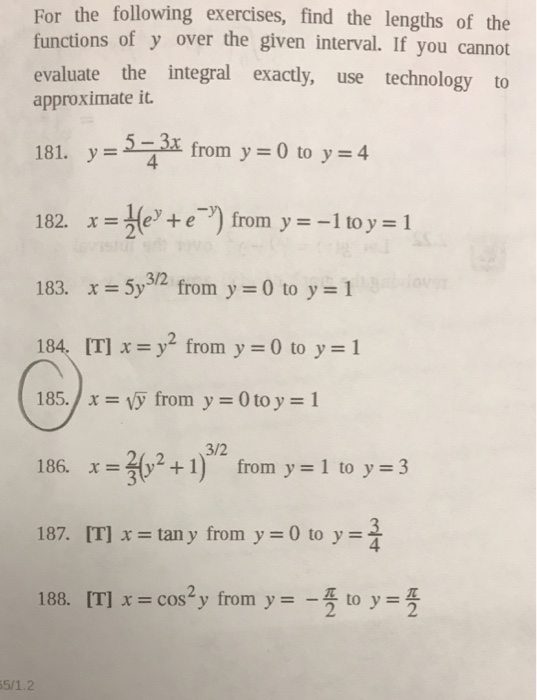Solved For the following exercises, find the lengths of | Chegg.com