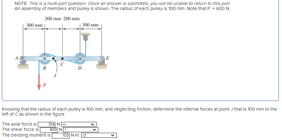 Solved NOTE: This is a multi-part question. Once an answer | Chegg.com