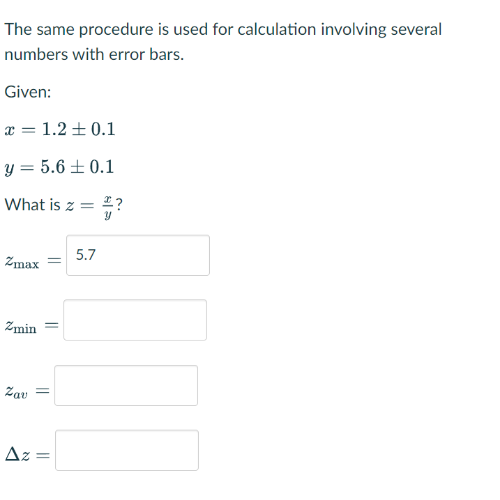 Solved The same procedure is used for calculation involving | Chegg.com