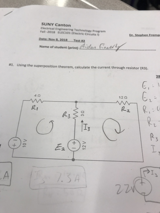 Solved SUNY Canton Electrical Engineering Technology Program | Chegg.com