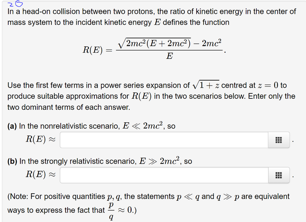 Solved 2 In a head-on collision between two protons, the | Chegg.com