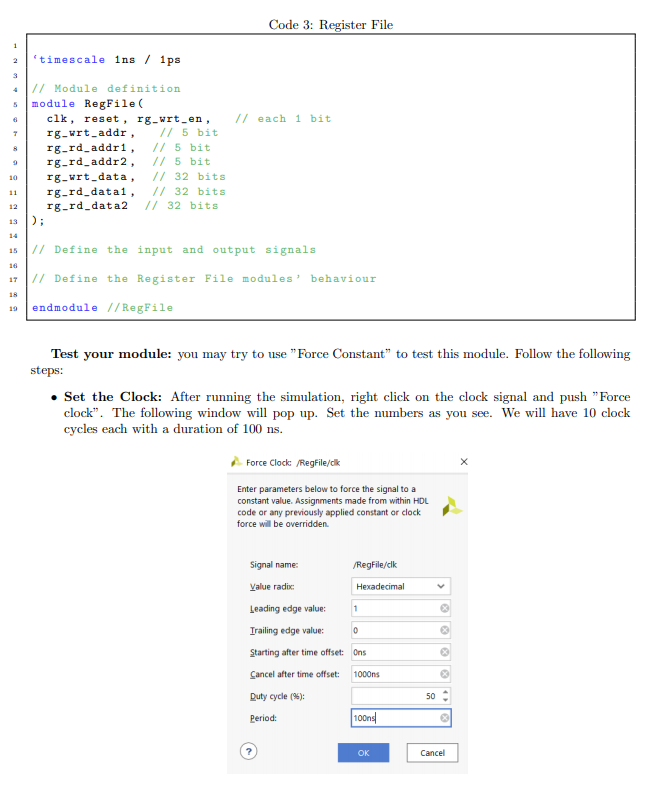 1.1.4 Register File One structure that is central to | Chegg.com