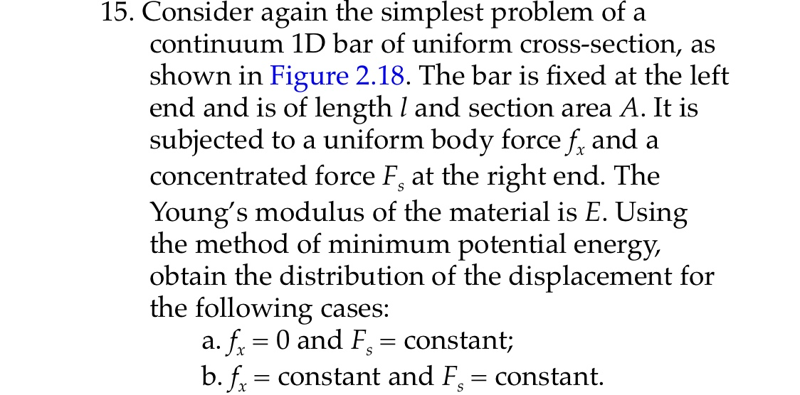 Solved 15. Consider again the simplest problem of a | Chegg.com