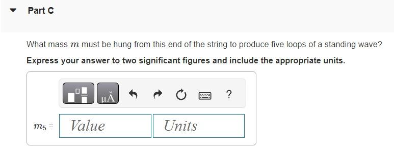 Solved One end of a horizontal string is attached to a | Chegg.com
