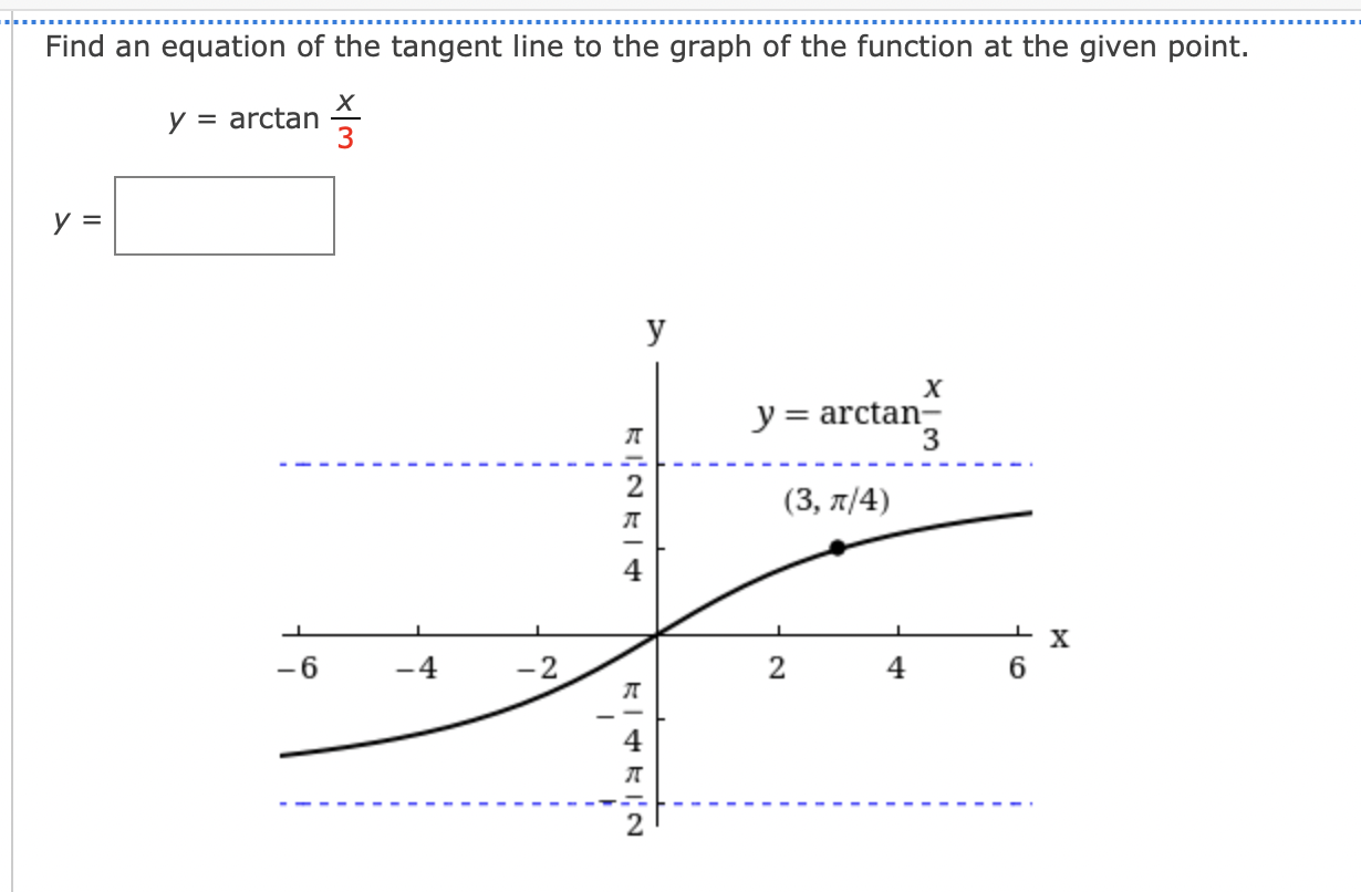 Solved Find an equation of the tangent line to the graph of | Chegg.com