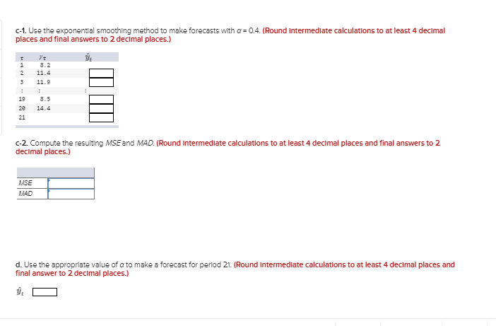 Solved Exercise 18-3 Algo The accompanying data file | Chegg.com