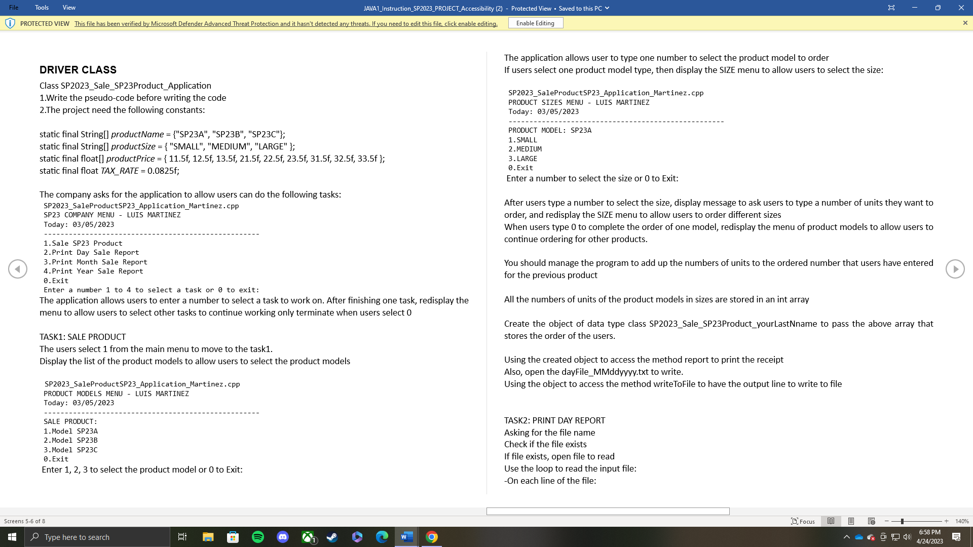Solved PLEASE HELP: Do not provide the UML or Pseudo Code (I | Chegg.com