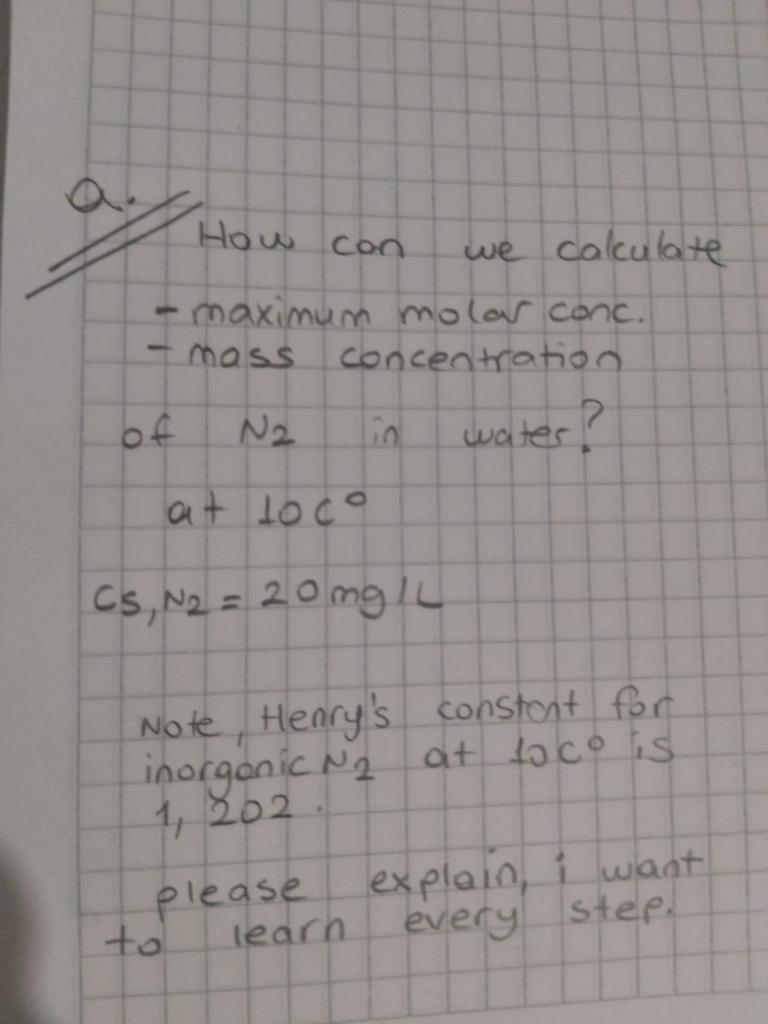 Oy How con we cakulate maximum molar conc. mass | Chegg.com
